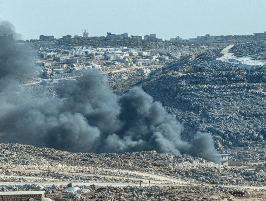 Border town Sarmada hit several times by regime's artillery - levant24