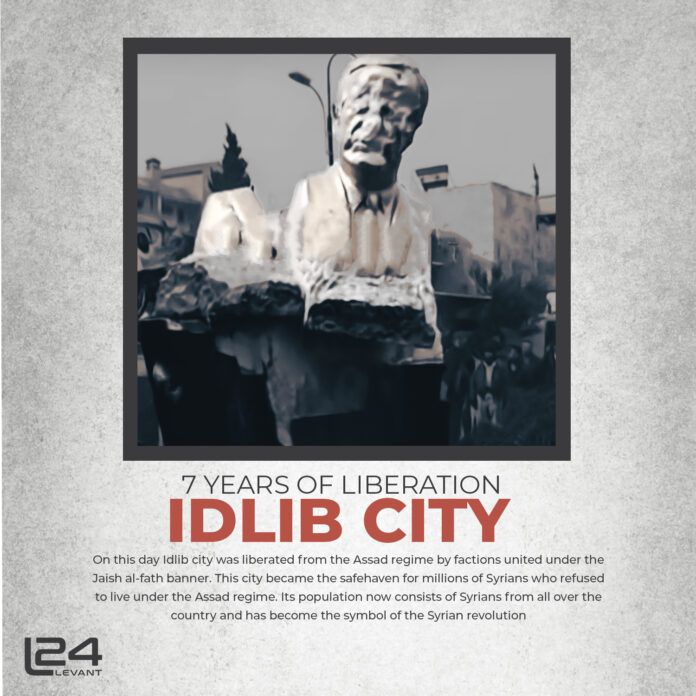 On This Day 7 years have passed since the liberation of Idlib city ...