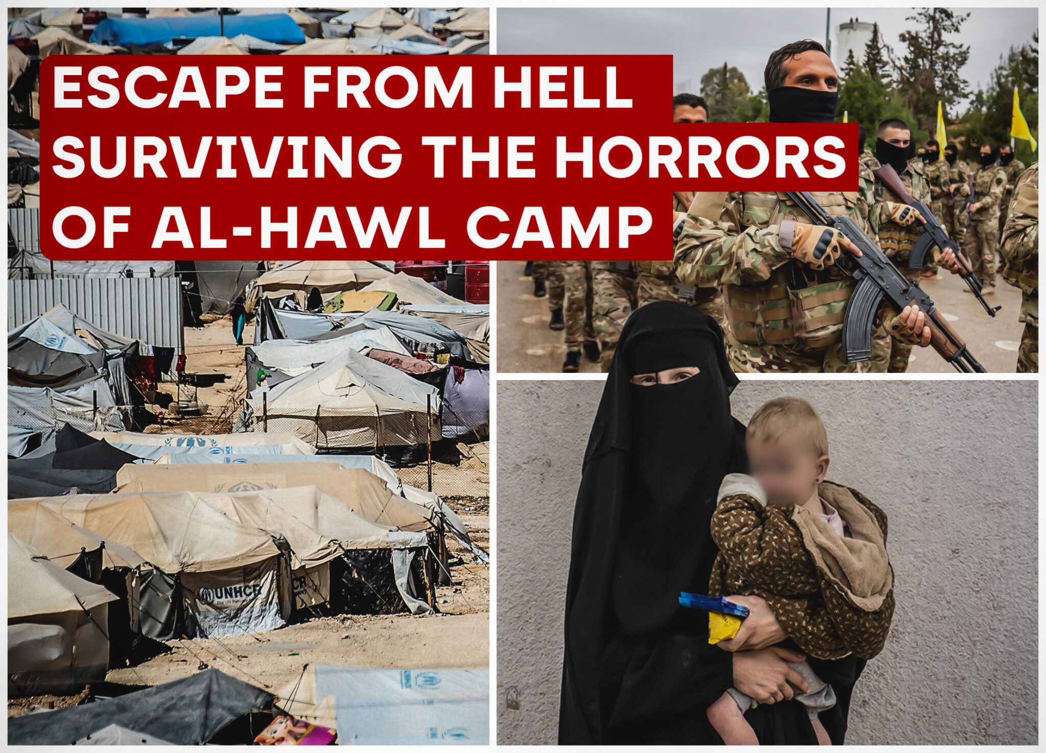 Escape from Hell Surviving the Horrors of Al-Hawl Camp - levant24