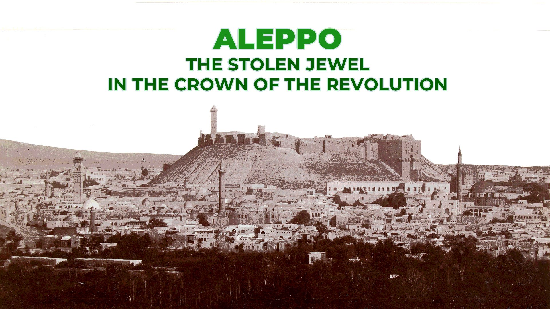Aleppo City: The Heart of the Syrian Revolution - levant24