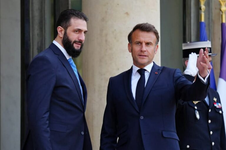 President al-Sharaa Receives Warm Welcome in Paris Amid Diplomatic ...