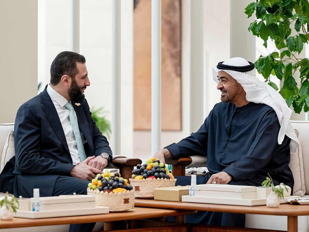 President Sharaa Visits UAE as Syria Strengthens Gulf Ties - levant24